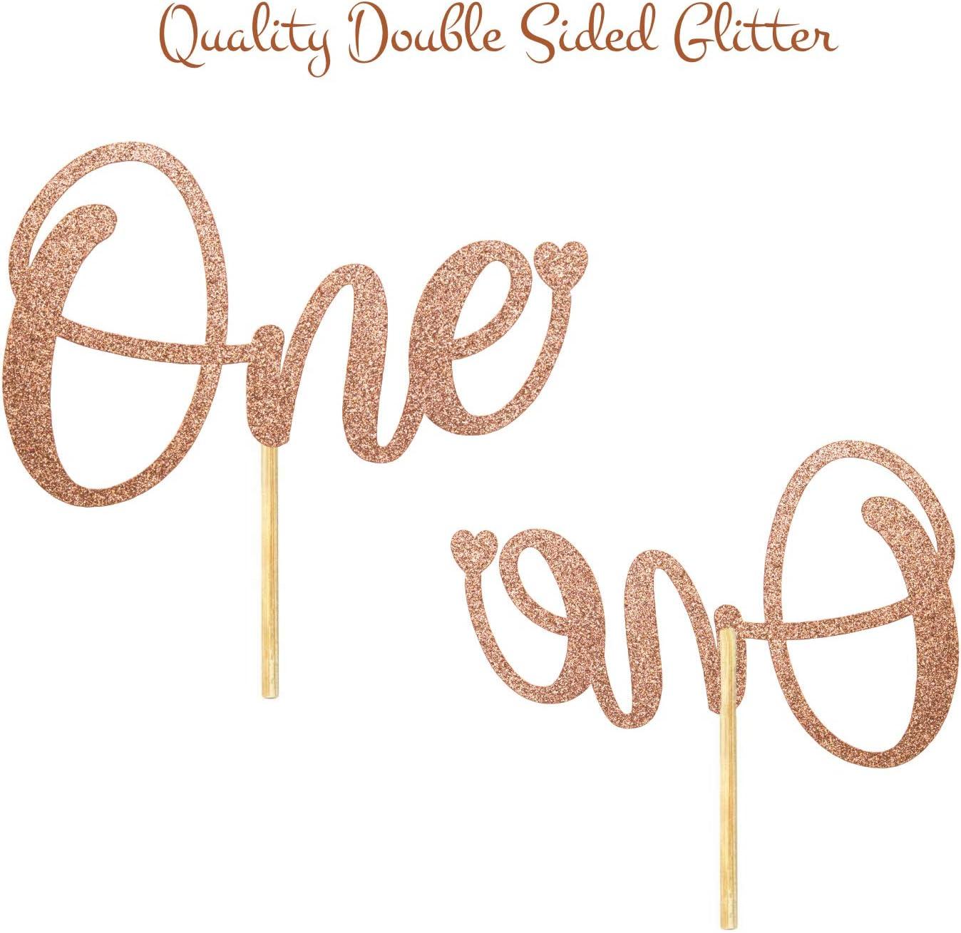 Party Port First Birthday Cake Topper Baby's 1st Birthday Cake Topper ...