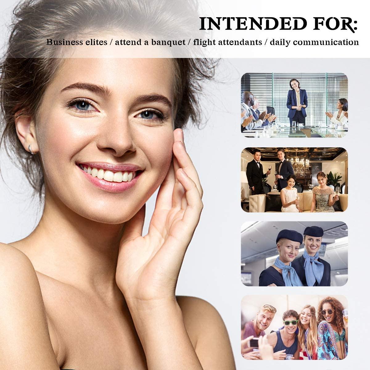 Healifty 5pcs Facial Muscle Exerciser Slim Mouth Piece Flex Face Smile Tool