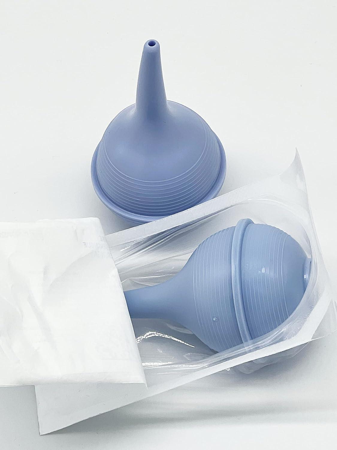 2 Pack Comfort Soft Sterile 2 oz Baby Bulb Sucker for Nasal Ulcer ...