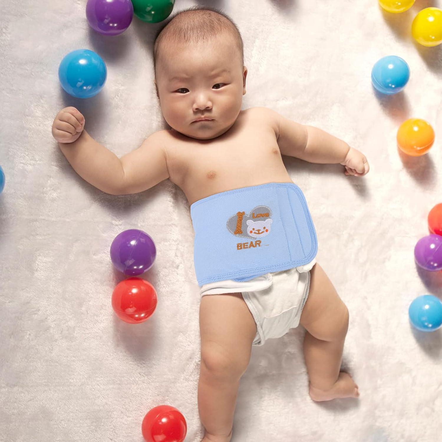 3-Pack Baby Umbilical Cord Stomach Binder | Infant Belly Wrap for ...