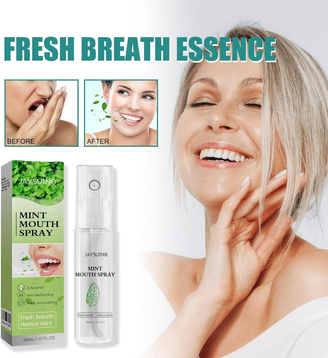 Fresh Breath Essence Breath Freshener Bad Breath Treatment Mouthwash ...