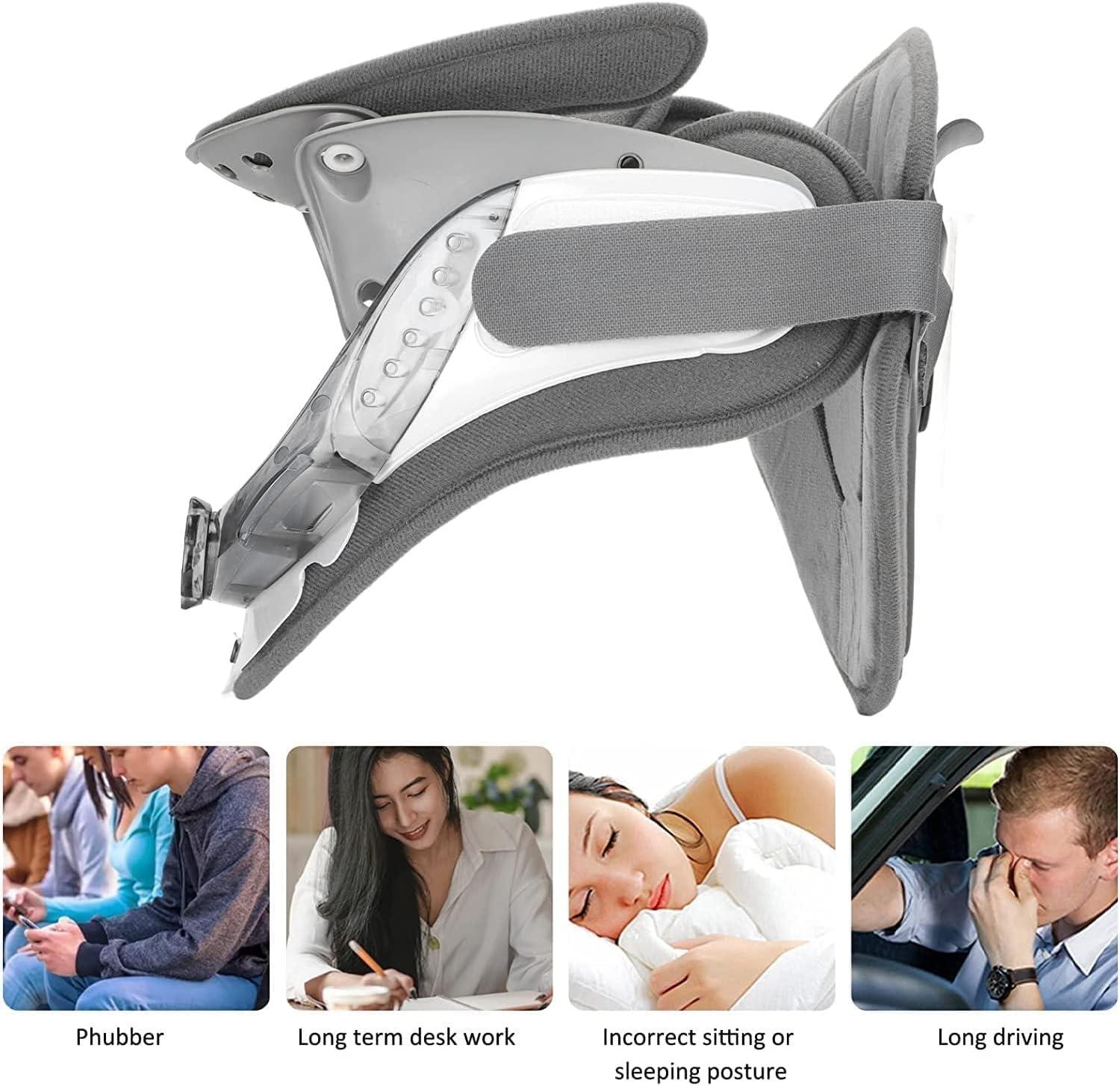 ESASAM Neck Support | Break & Height-Adjustable Cervical Pull for Pain ...