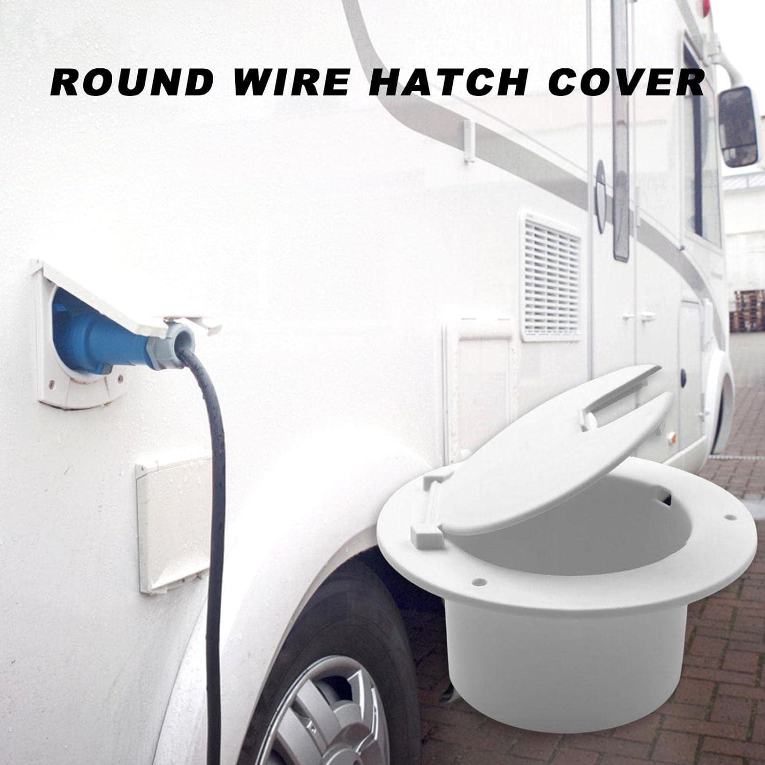 CaneEM RV Power Cable - Premium White Trailer Electrical Cable for ...