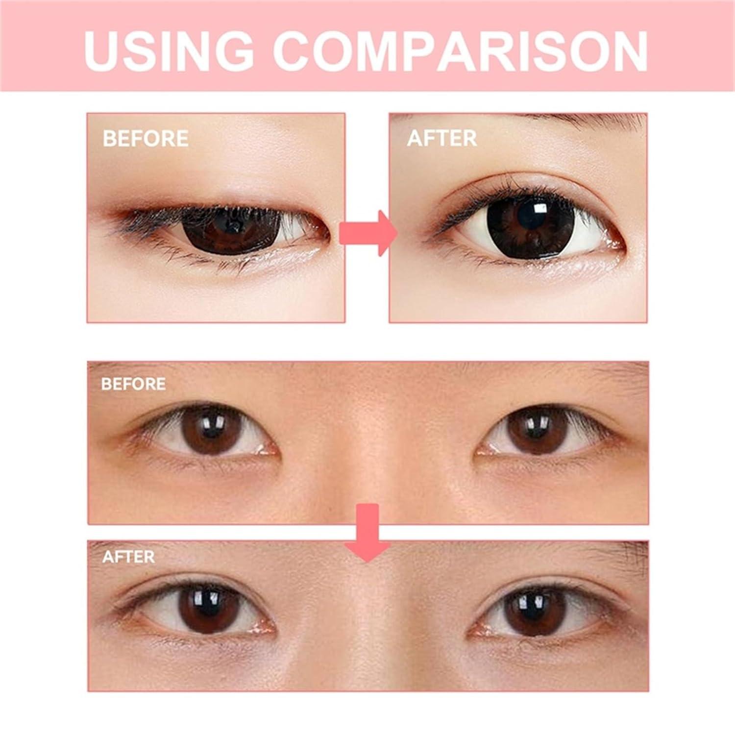 Double Eyelid Styling Cream & 120 PCS Tape - Waterproof Invisible Eye ...