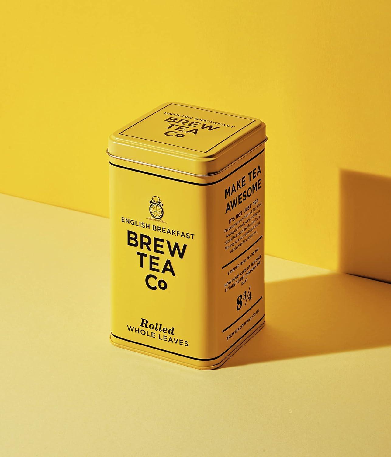 Brew Tea Co English Breakfast Tea - Strong & Malty Loose Leaf Tea in ...