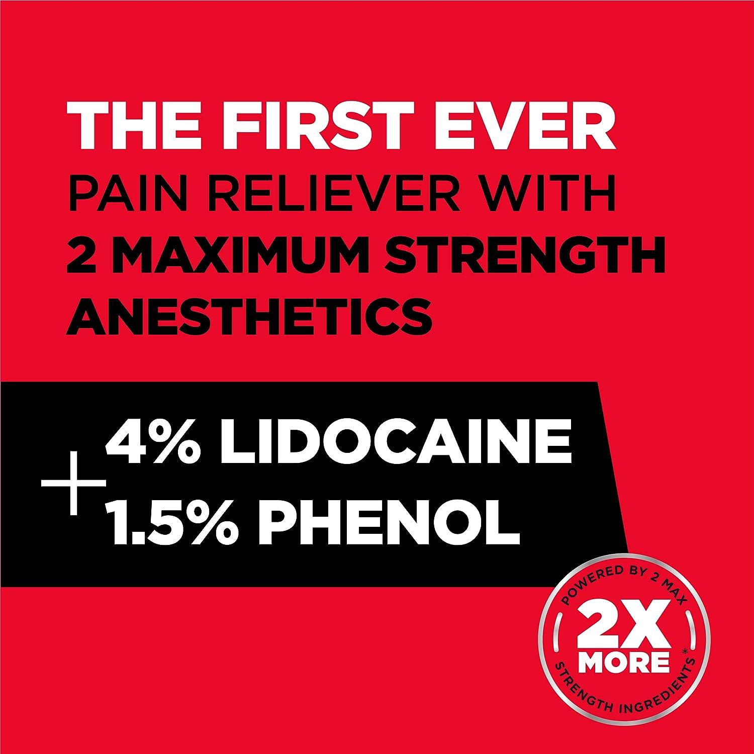 Absorbine Jr. PRO Max Strength Lidocaine Cream - Fast-Acting Numbing Pain Relief for Nerve Pain ...