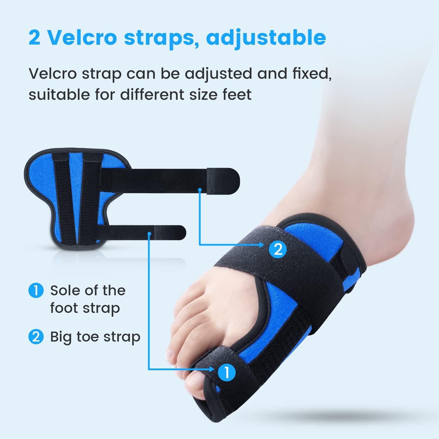 Adjustable Big Toe Splint for Men & Women - Ideal for Sports Injuries ...