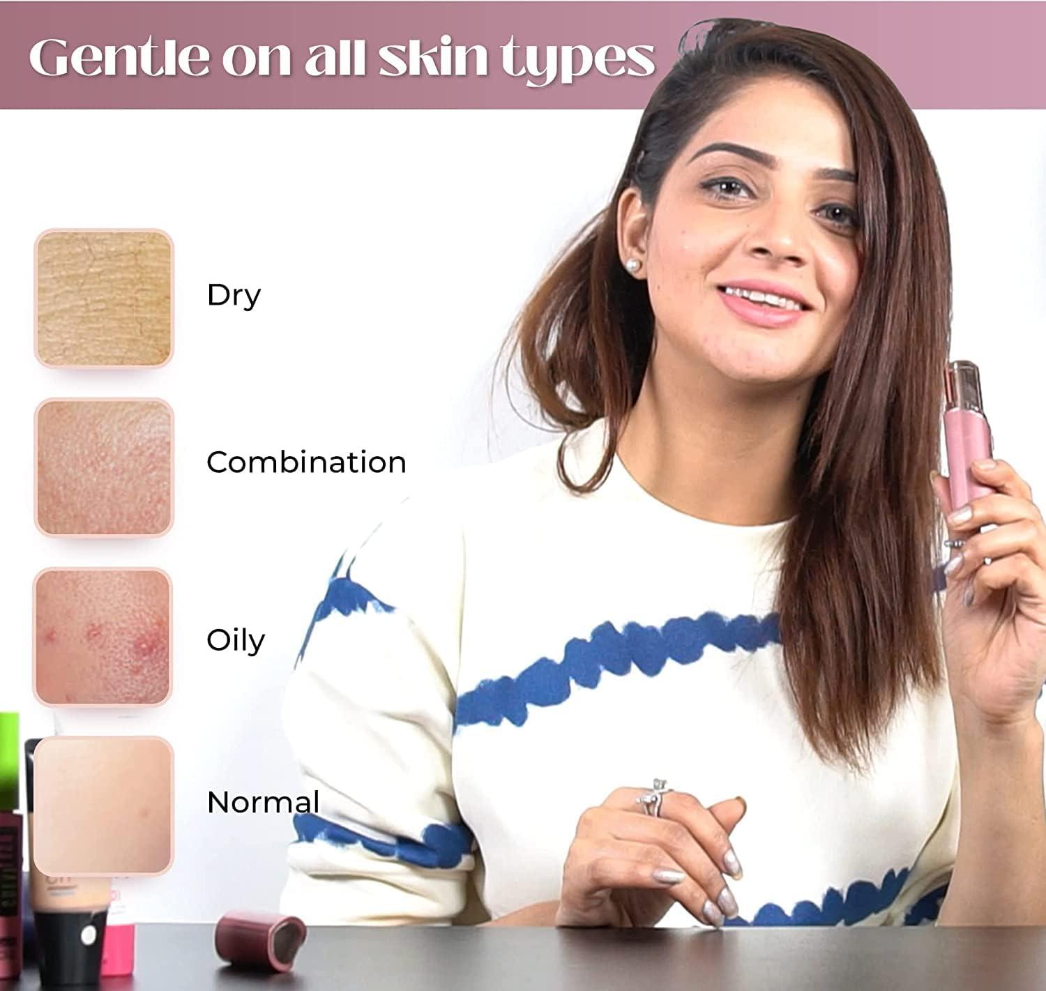 Painless Facial Hair Trimmer for Women - Parichan Finishing Touch for ...