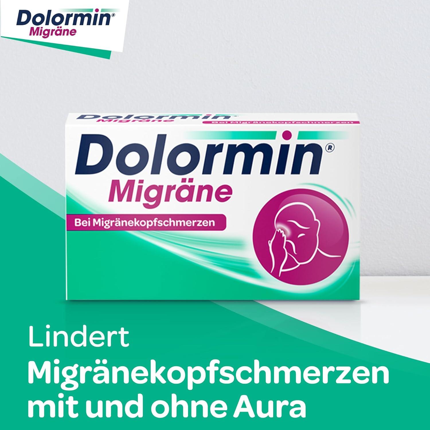 Dolormin Migraine - Effective Headache Relief for Migraine Attacks with ...
