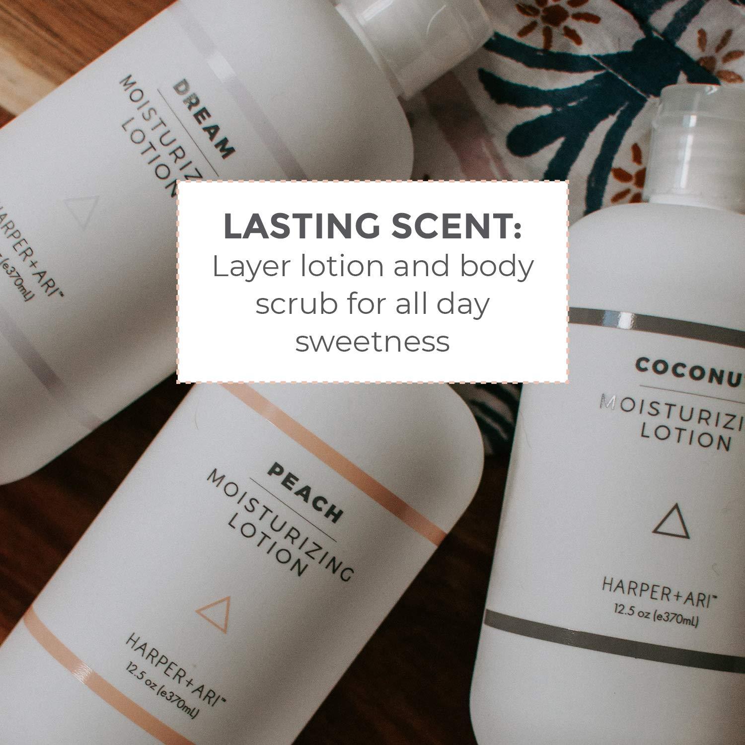 Harper + Ari Moisturizing Body Lotion - Daily Hydrator for Dry Skin ...