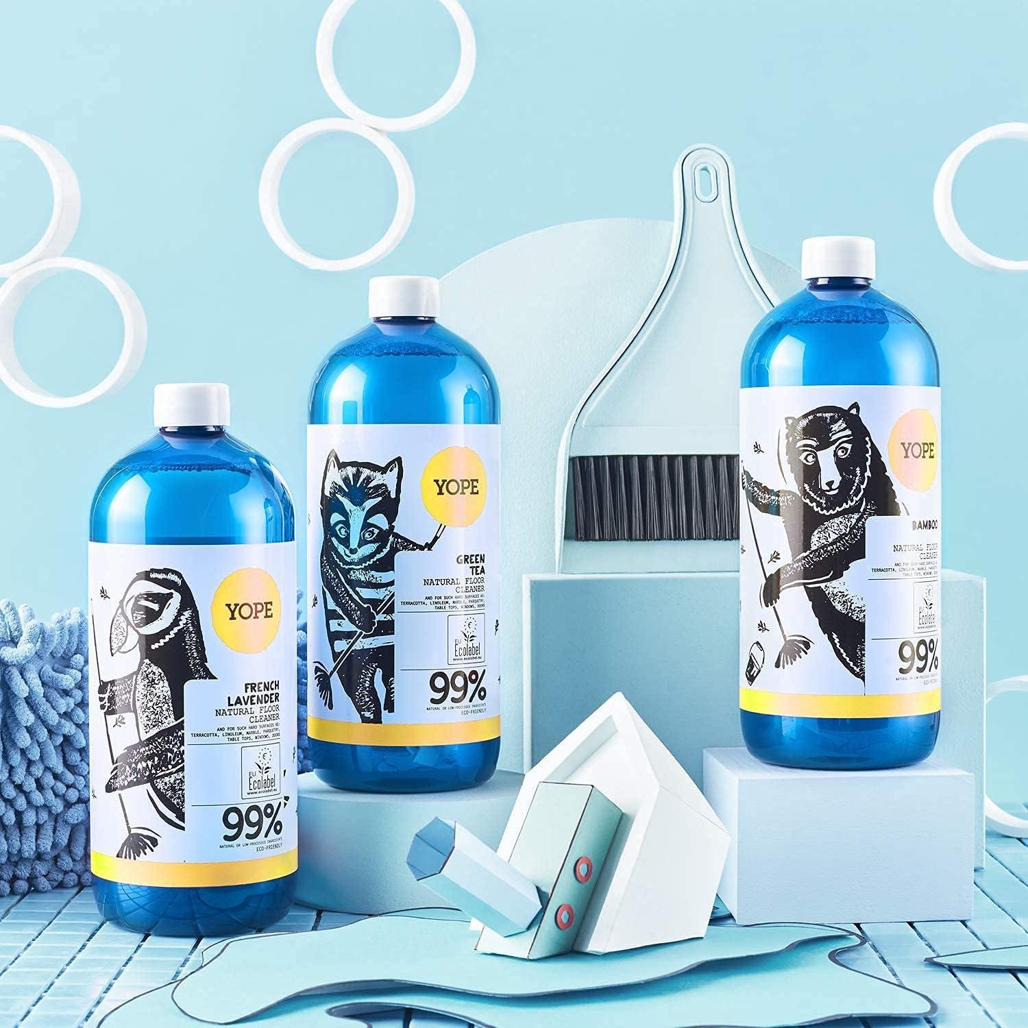 YOPE Natural Floor Cleaner - Multi Surface 1000ml | Anionic & Non-Ionic ...