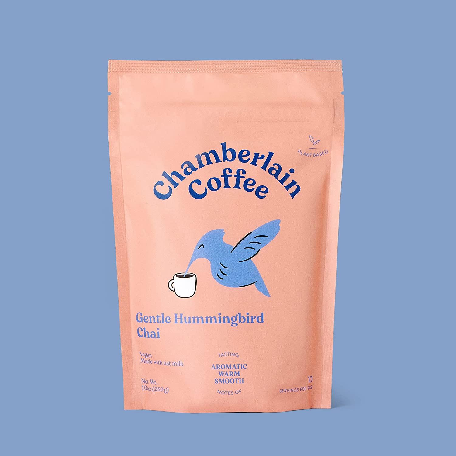 Chamberlain Coffee Gentle Hummingbird Chai Mix - Vegan Chai Latte with ...