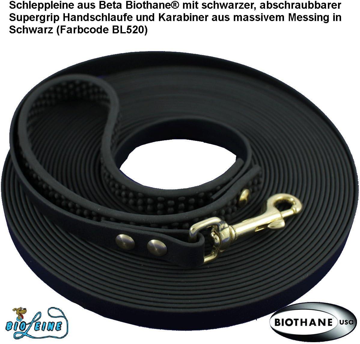 Biothane Drag Line 5m - Durable Dog Leash with Hand Loop & Brass ...