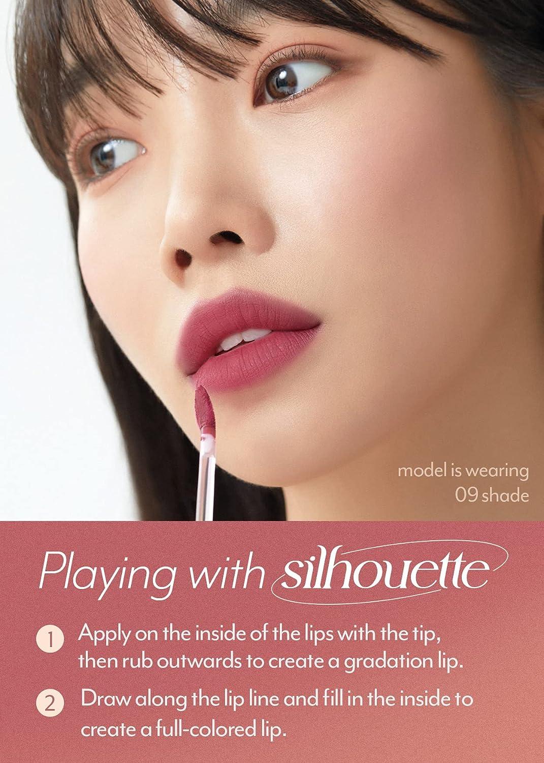 I'M MEME Lip Stain - Lip Silhouette Matte Velvet Tint in Cherry Dresser ...