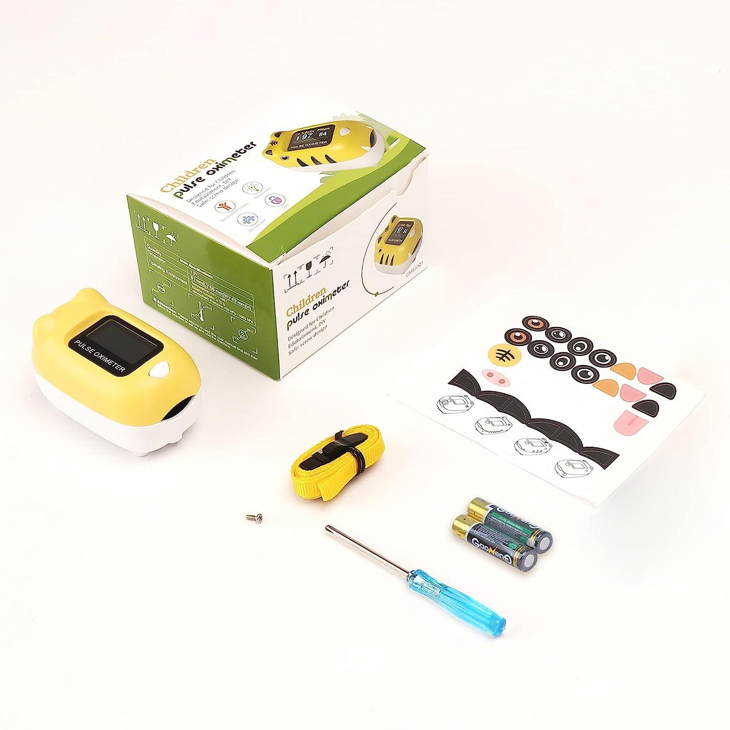 Pulse Oximeter Fingertip Monitor for Baby | SpO2 with Plethysmograph ...