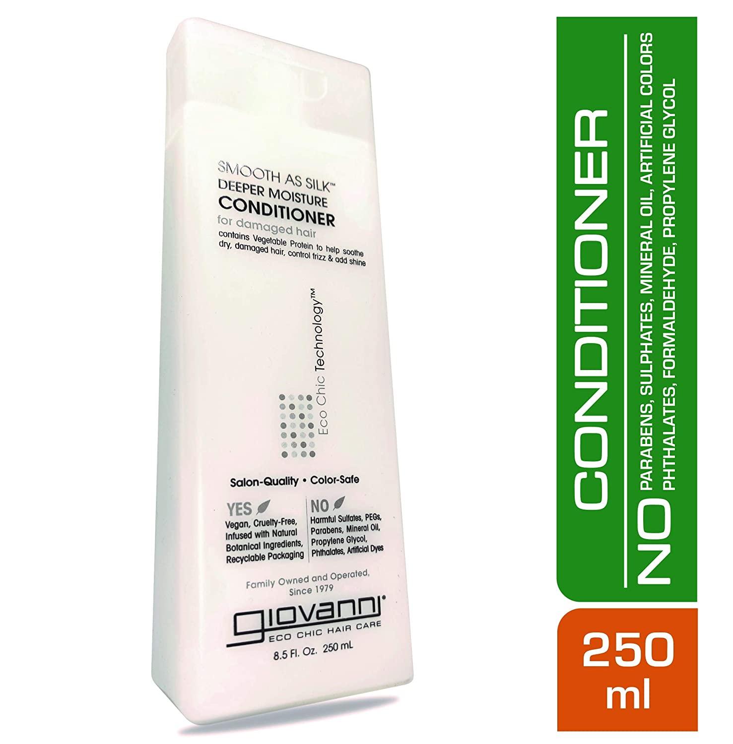 Giovanni Smooth As Silk Deeper Moisture Conditioner 8.5 oz - Hydrating ...