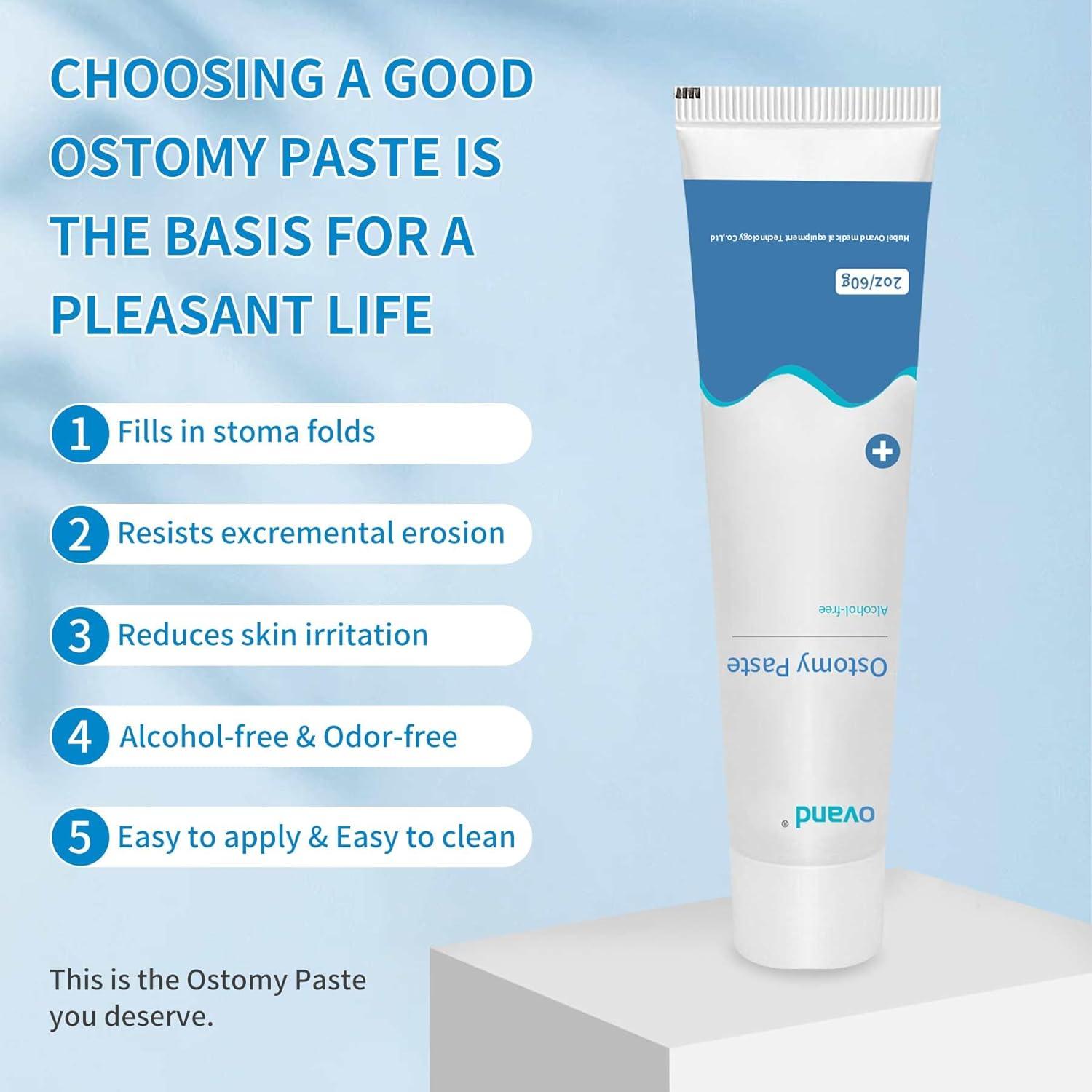 Stoma Skin Barrier Ostomy Paste - Protective Adhesive Skin Protectant ...