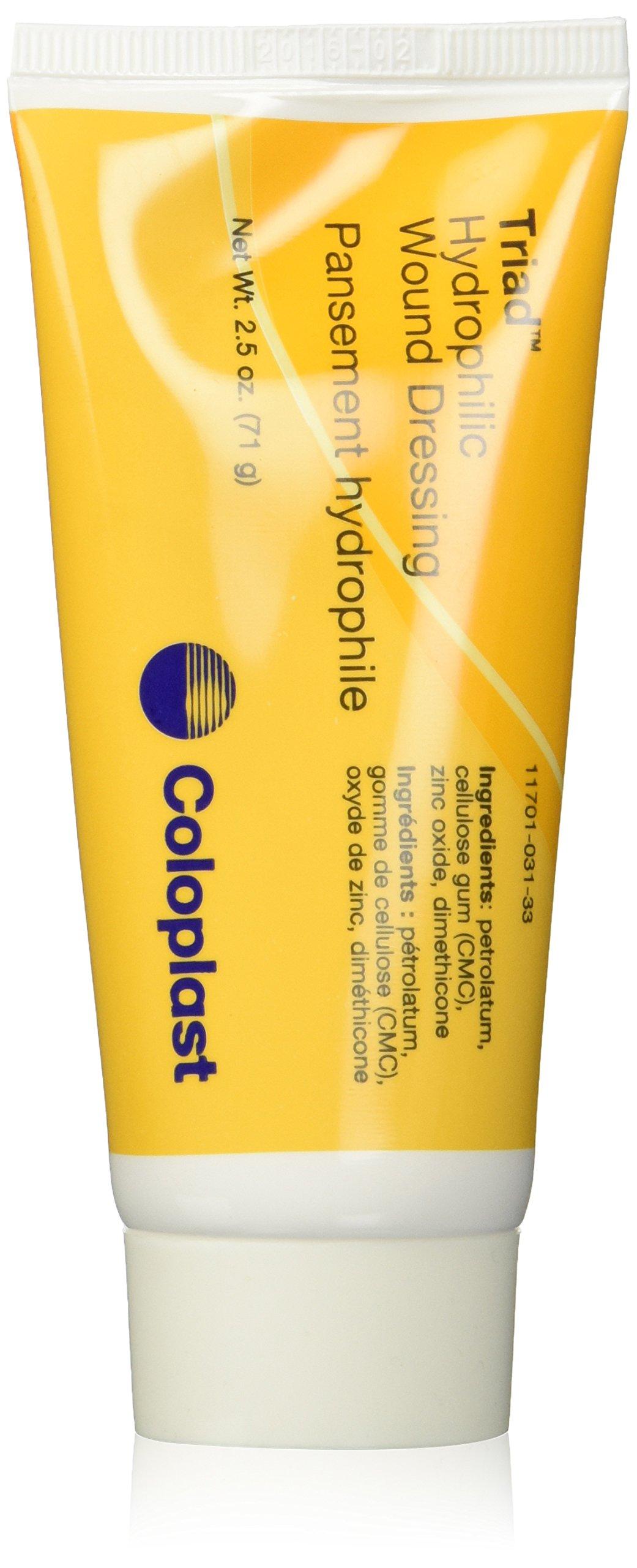 Coloplast Triad Hydrophilic Wound Dressing 2.5 oz Tube (621964 ...