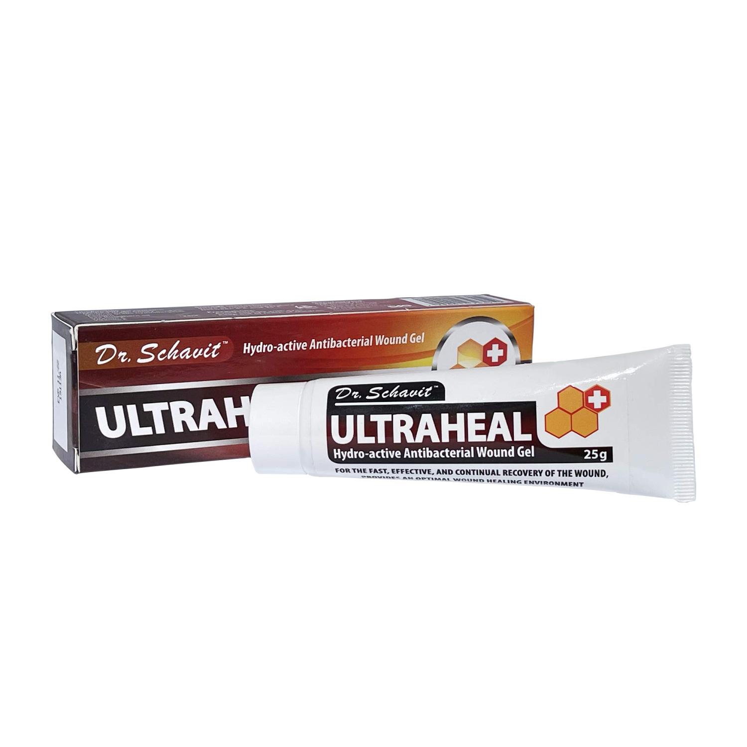 Dr. Schavit Ultraheal Natural Wound Healing Gel 25g - Honey, Vitamin C ...