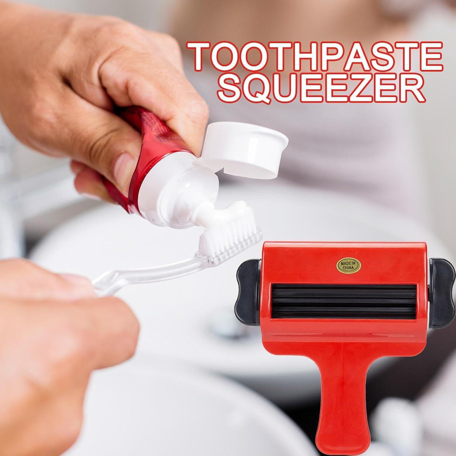 Toothpaste Squeezer Roll Up Dispenser Tool Manual Tooth Paste Winder ...