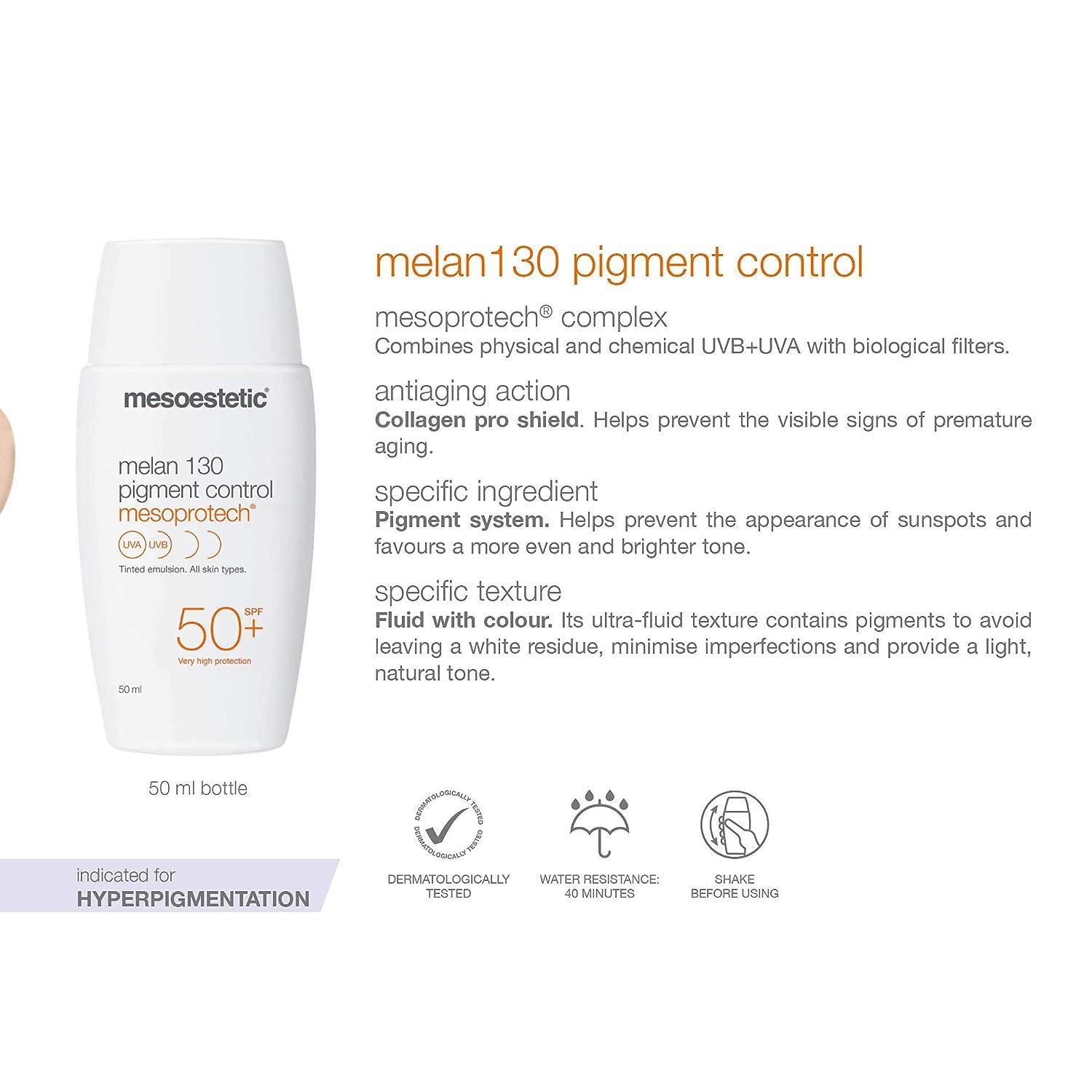 Mesoestetic Mesoprotech Melan 130 SPF & Pigment Control Face Cream ...