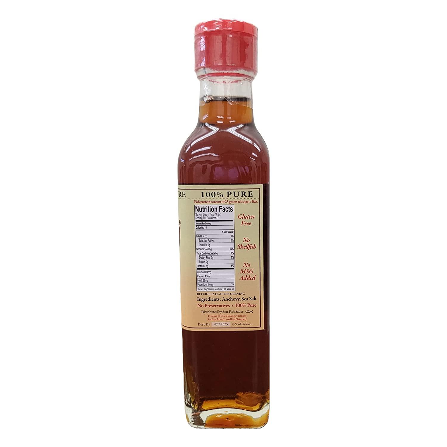 Son Fish Sauce: Premium Vietnamese Artisanal Fish Sauce | 100% Pure ...