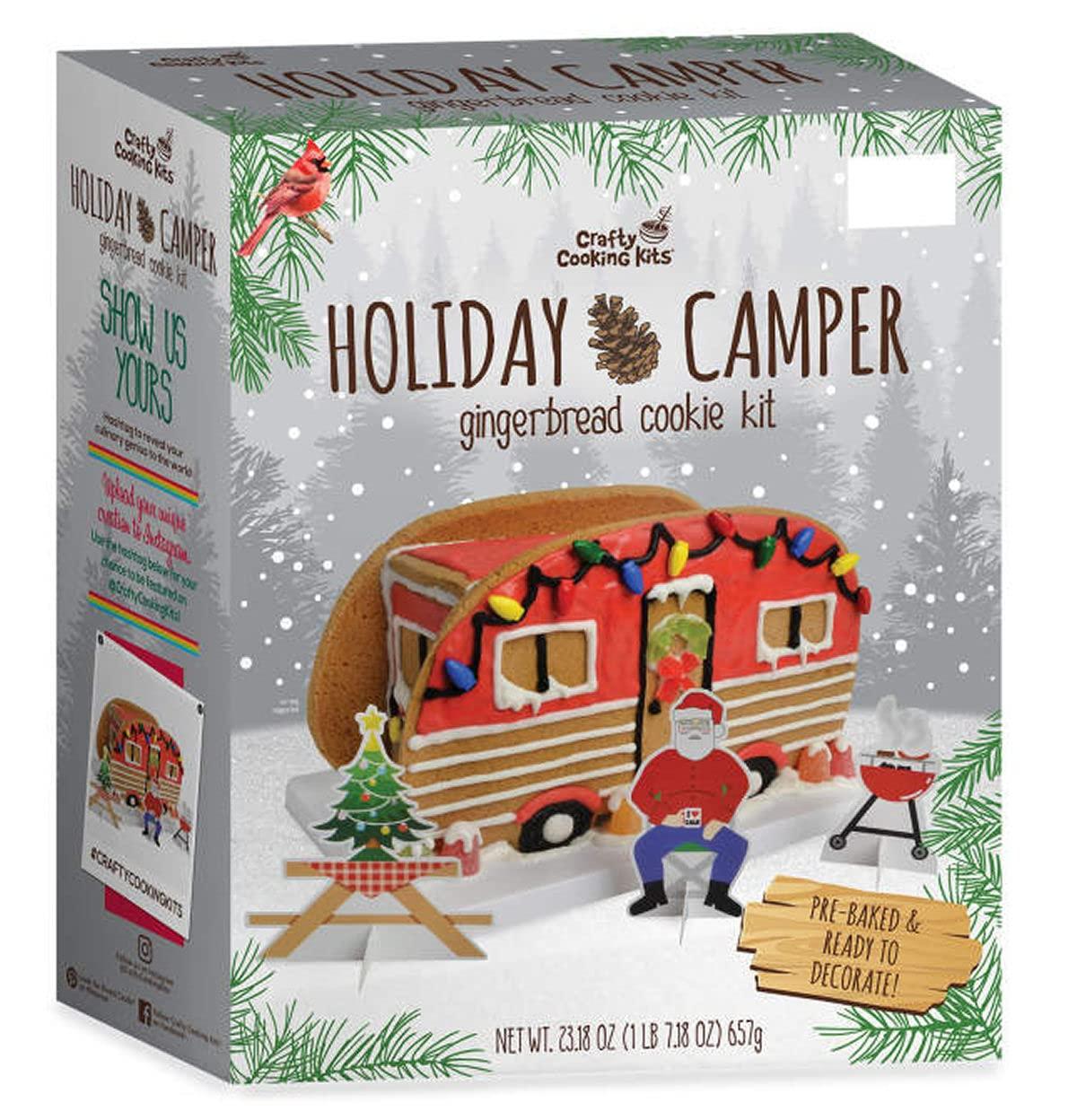 Holiday Gingerbread Camper Cookie Kit - 23.18 oz | Festive DIY Baking ...