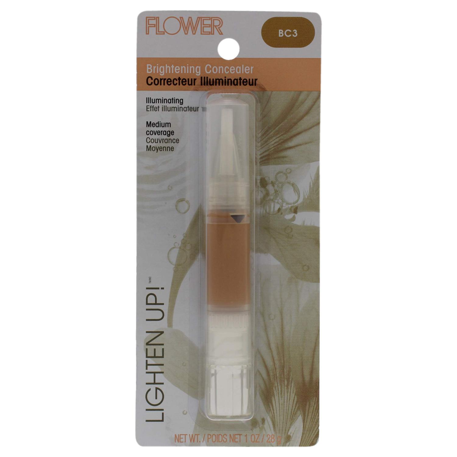 FLOWER BEAUTY Lighten Up Brightening Concealer BC3 - 1 Ounce (Pack of 1 ...