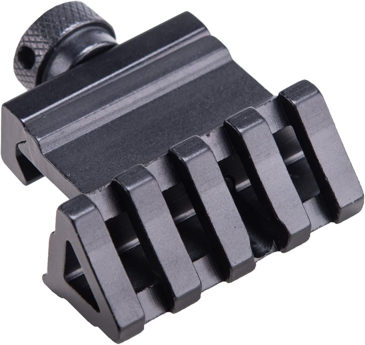 Pinty 45-Degree Offset Angle Rail Mount Picatinny for Flashlights and ...