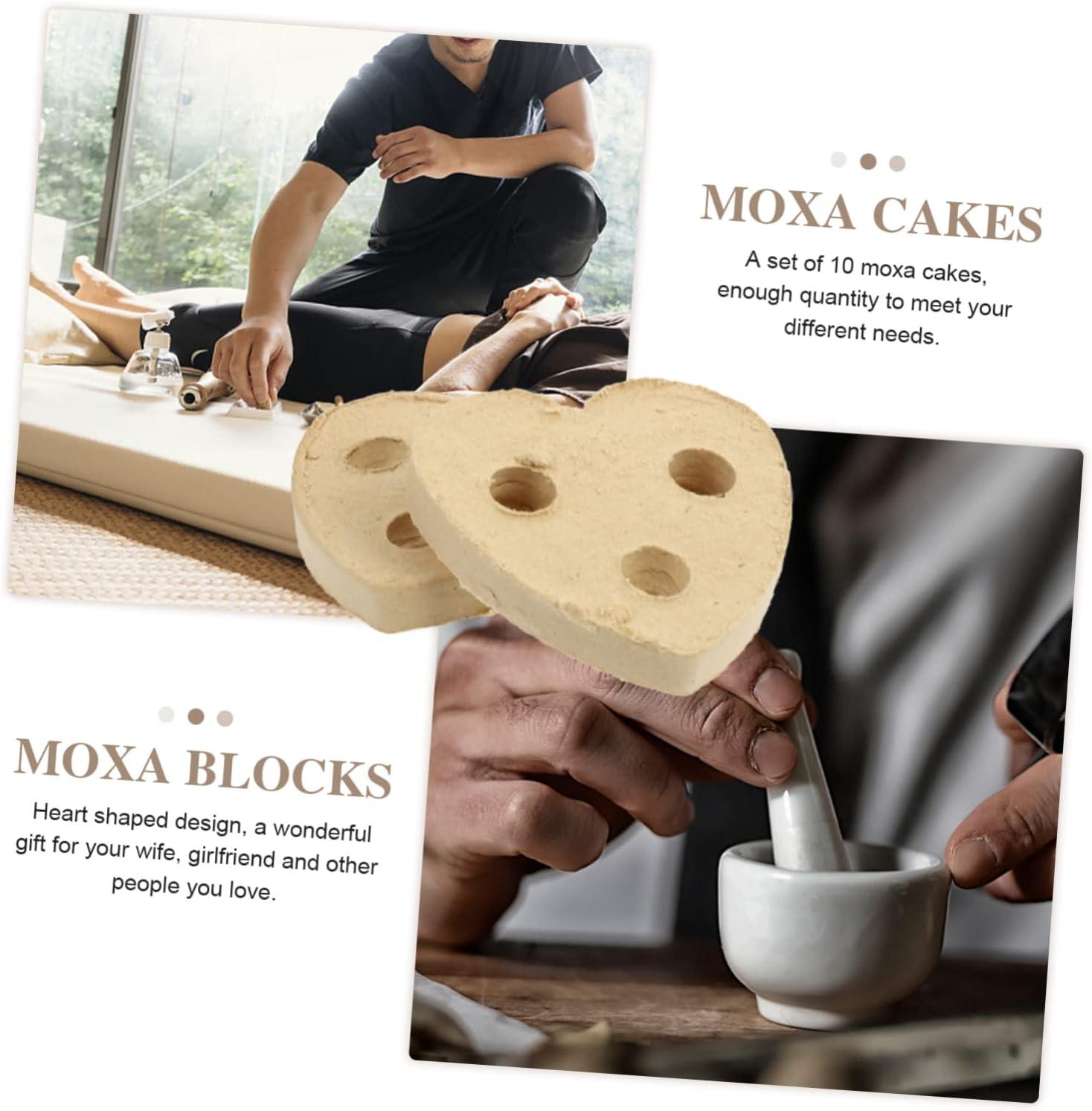 Beavorty 20 STK AI Cake Moxa Sticks - Moxibustion Plaster & Pfau ...