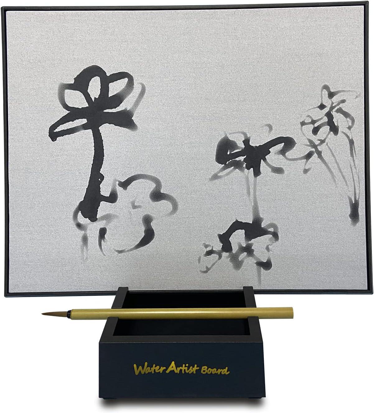Water Artist Board Buddha Painting Set with 3 Water Brushes - Zen ...