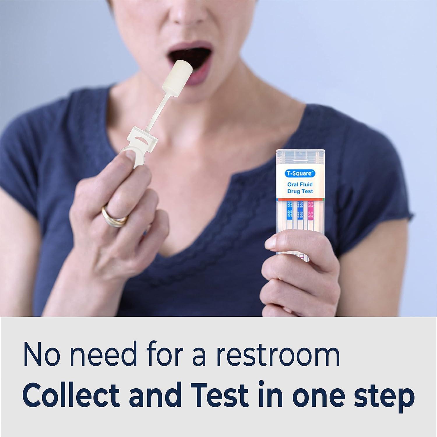 Prime Screen 10 Panel Oral Saliva Test Kit - Single Pack (AMP BUP BZO ...
