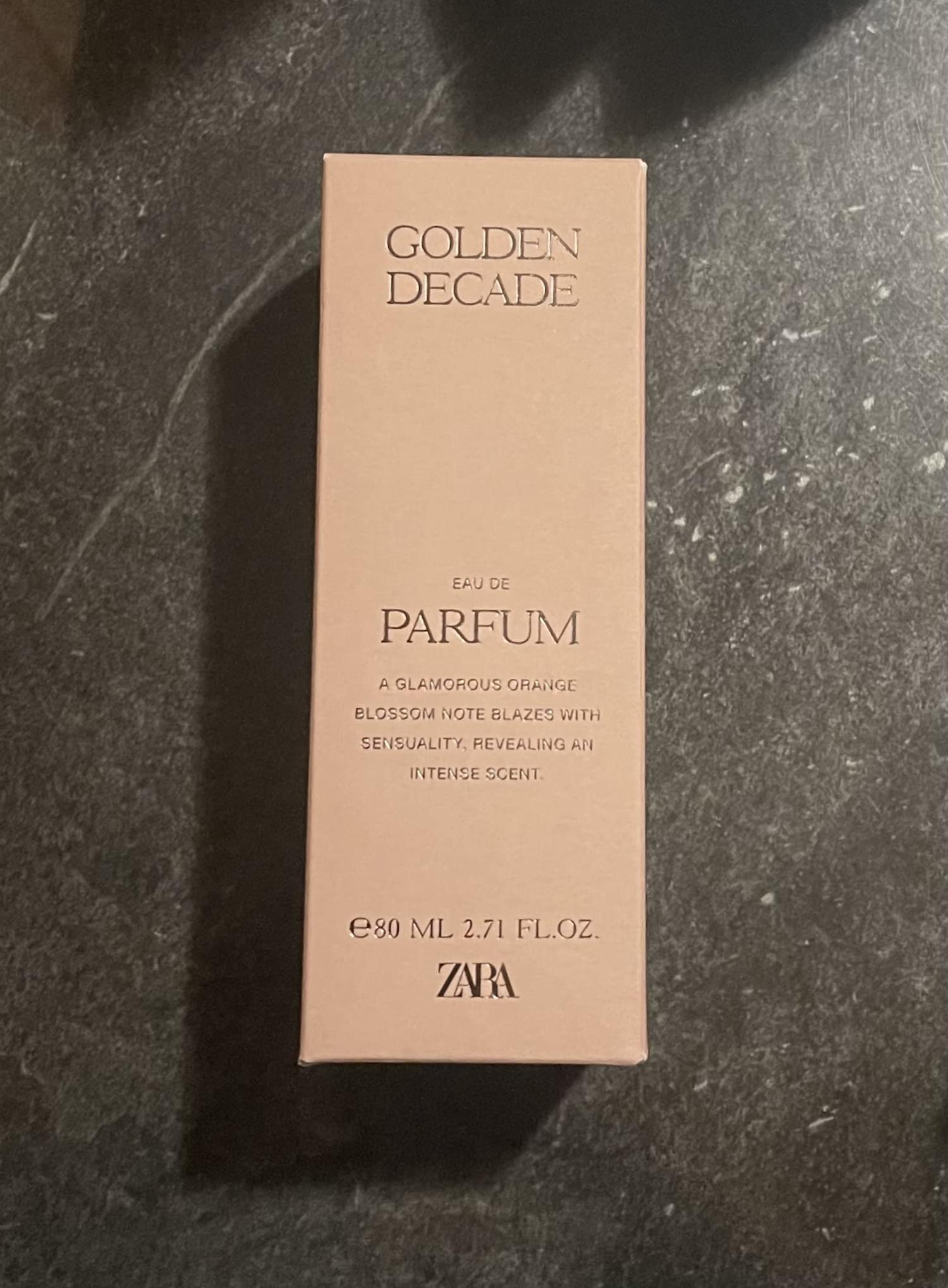 Zara GOLDEN DECADE EDP 80 ML GOLDEN DECADE EDP 80 ML (2.71 FL. OZ ...