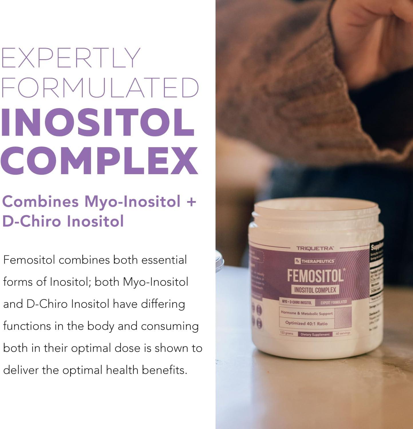 FemoSitol Inositol Powder | Myo-Inositol & D-Chiro Inositol Complex ...