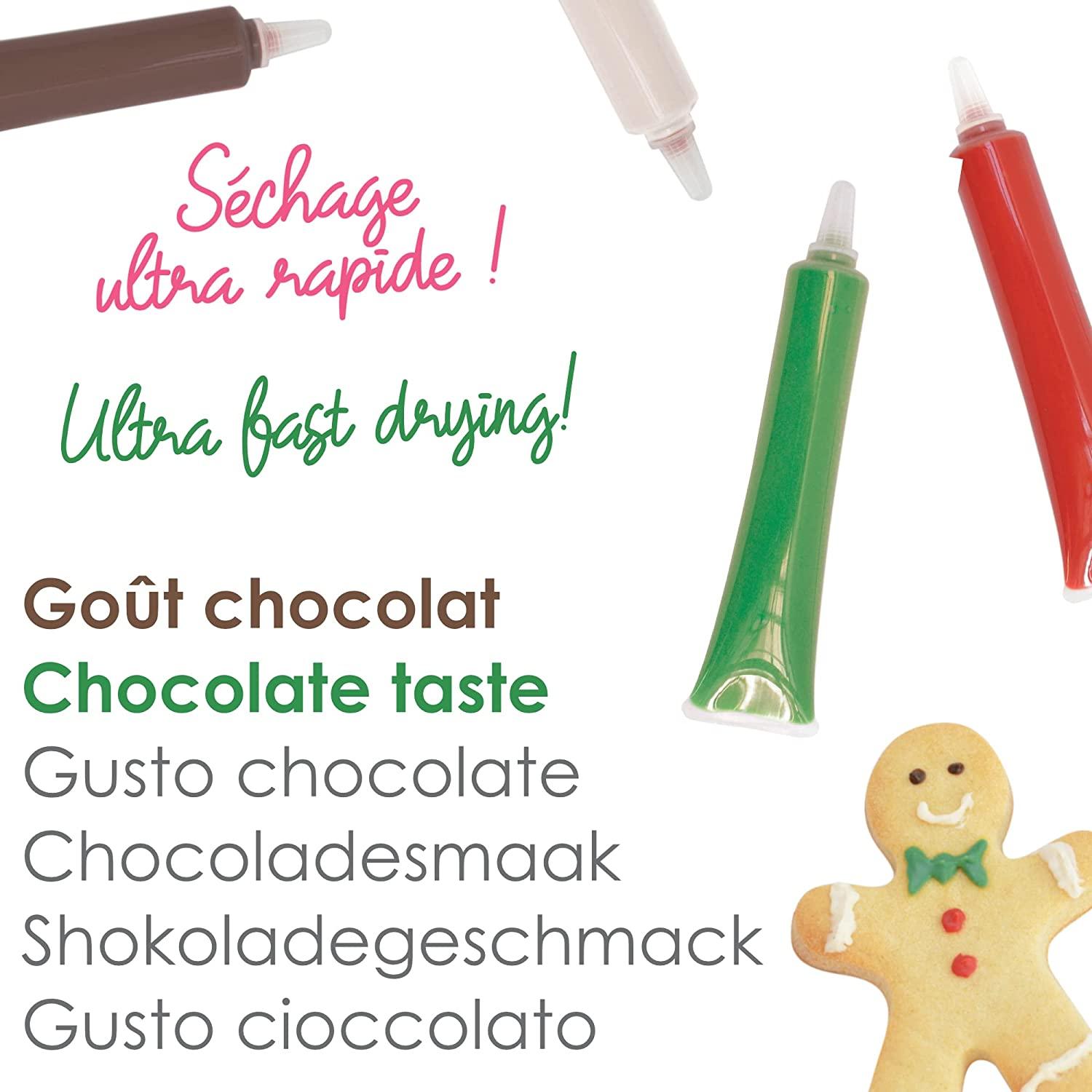 Christmas Chocolate Pen Set: 4 Festive Pens for Holiday Treats | Buy ...