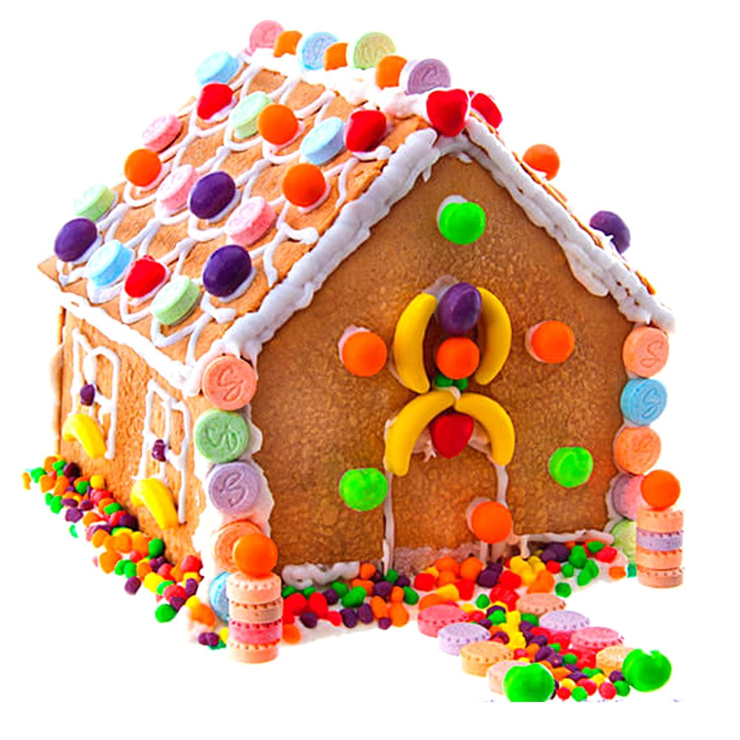 Wonka Gingerbread Cottage Kit - Create Your Own Whimsical Holiday Treat ...