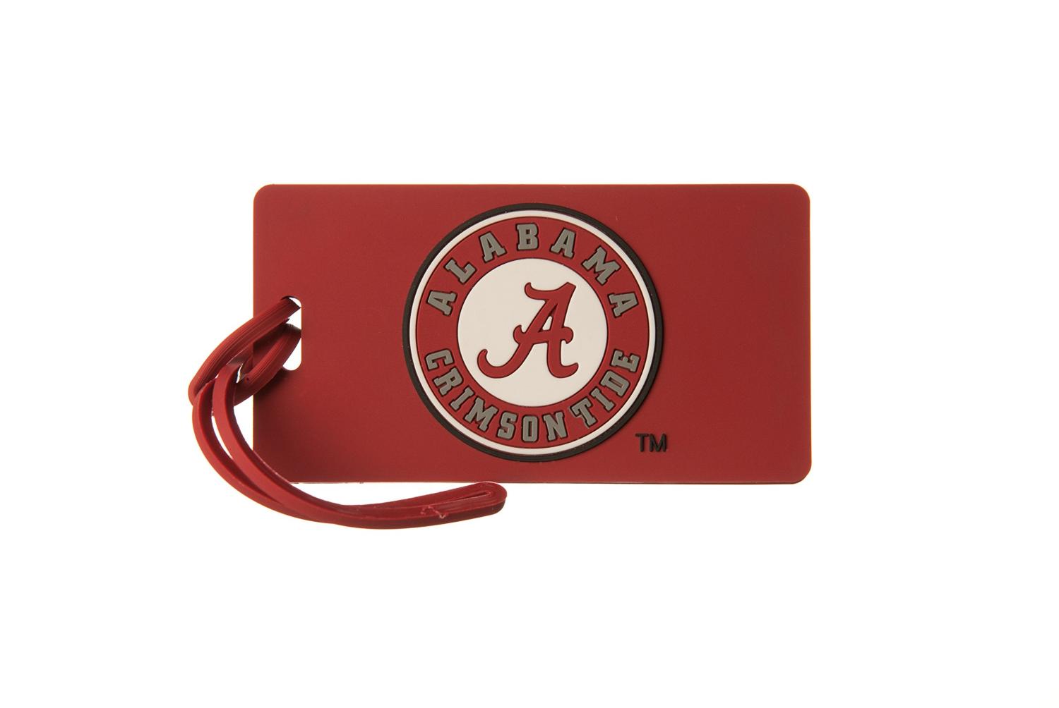 Pack of 2 Alabama Crimson Tide PVC Luggage Tags | Buy Now with Express ...