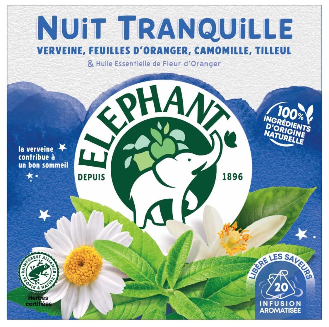 Elephant infusion quiet night 20 sachets - Pack of 3 | Buy Now with ...