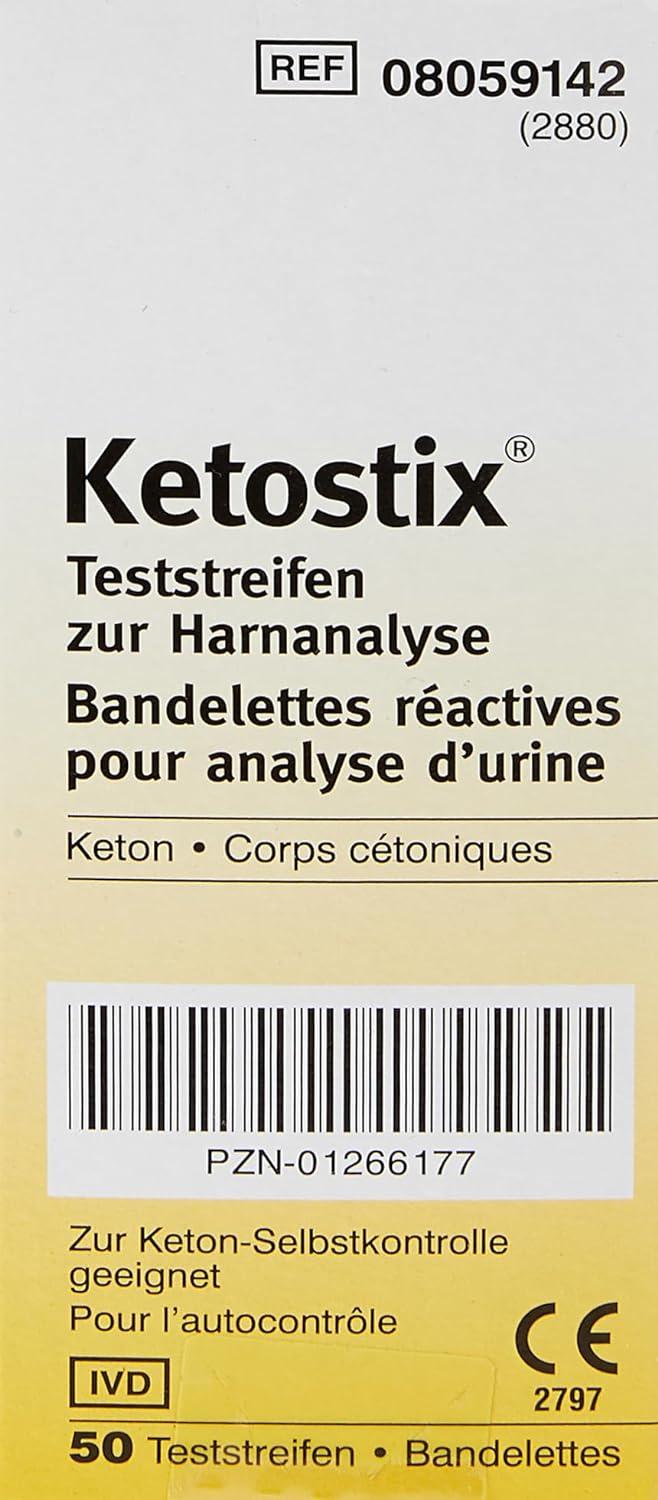 Ascensia Bayer Ketostix Diagnostic Urine Test Strip - Easy at-home ...
