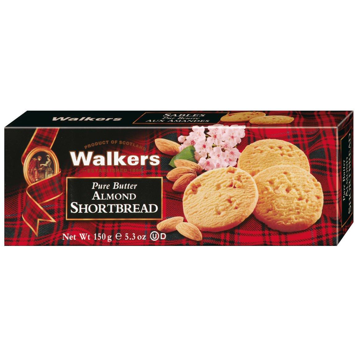 Walkers Almond Shortbread 150g | Buy Now with Express International ...
