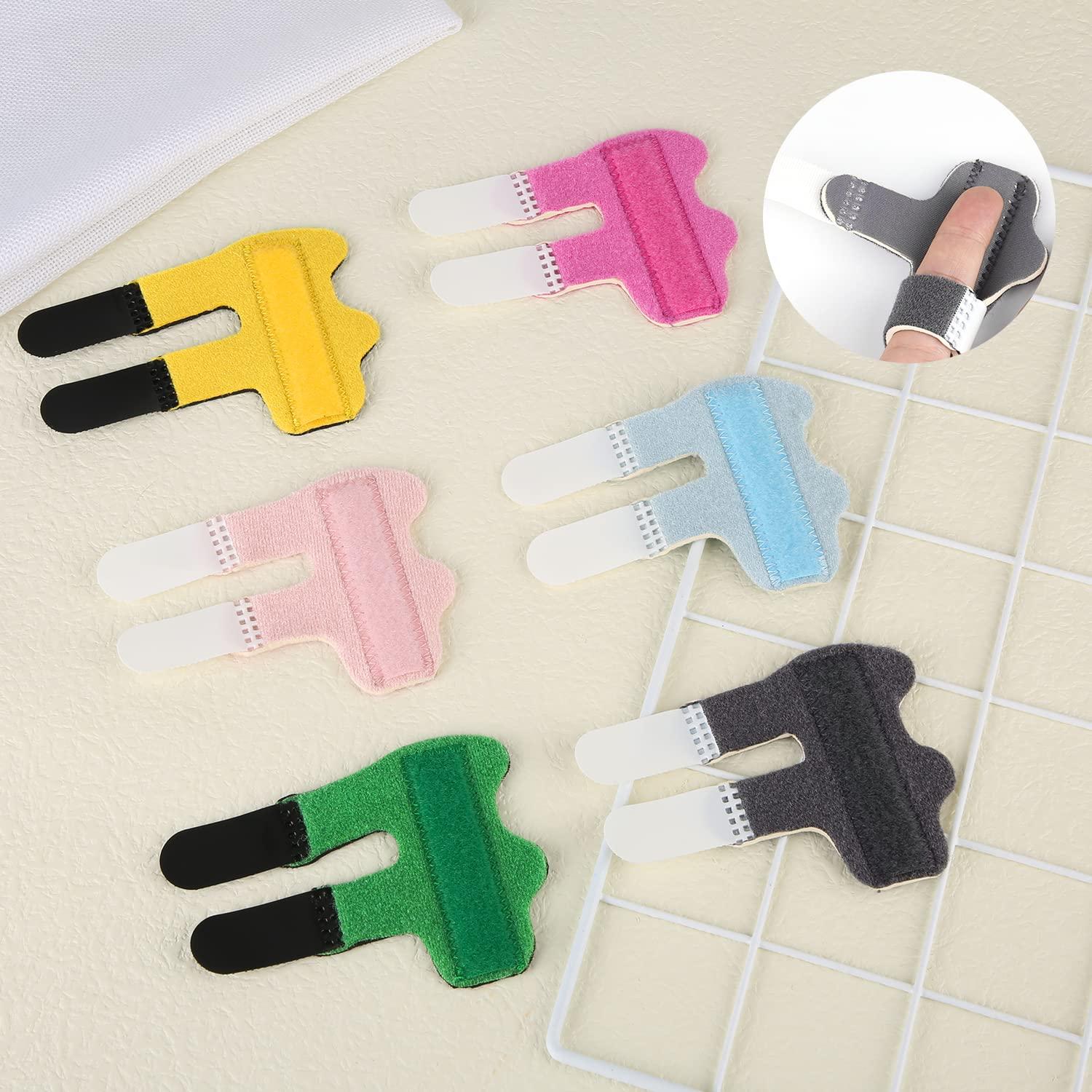 AIEX Finger Splints Set - Finger Stabilizer Brace for Arthritis, Swollen, Strained, Broken ...