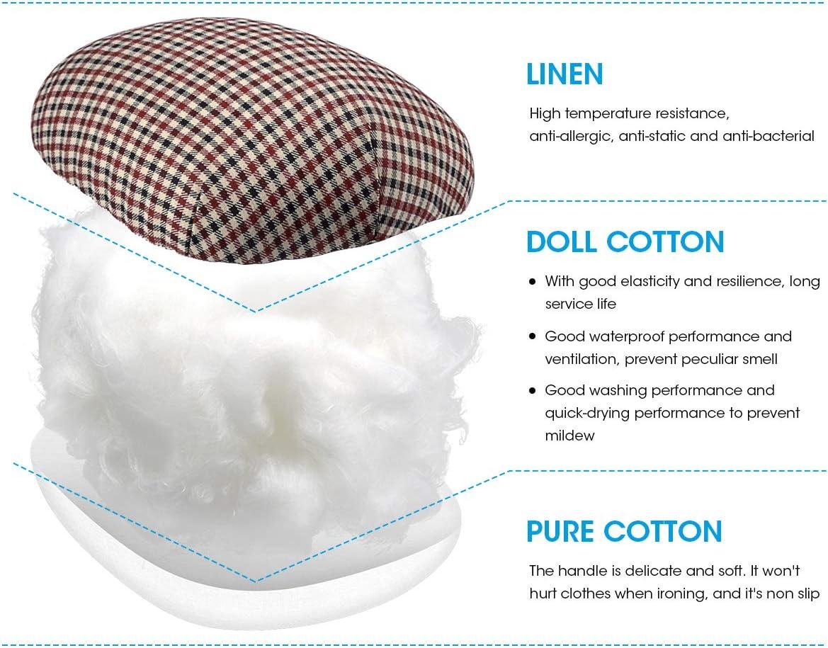 Buzzlett Tailor s Ham and Seam Roll Set Premium Tailors Ham for Ironing ...