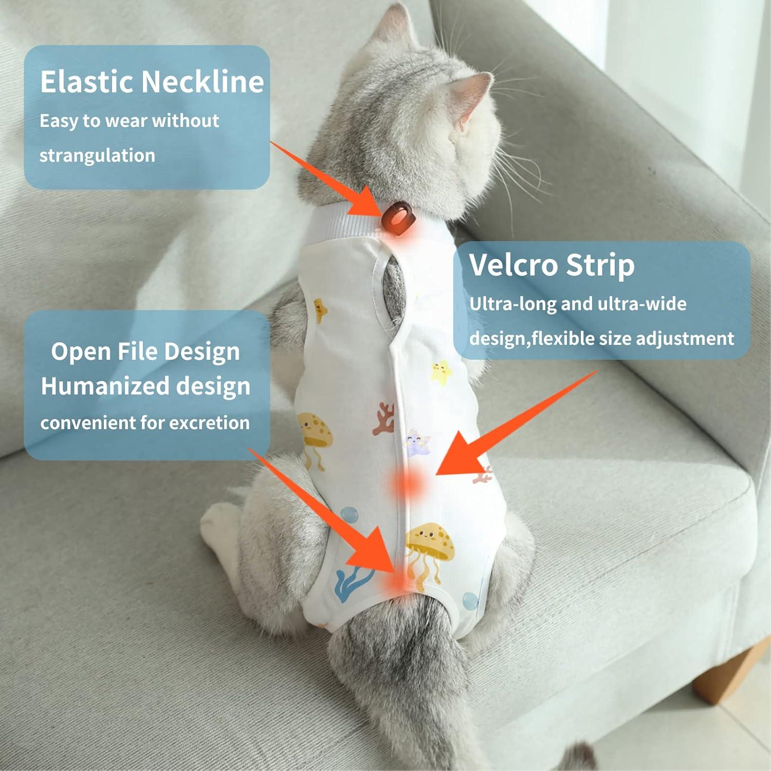 Clrybo Katzenbody - Professional Recovery Suit for Cats & Dogs | Anti ...