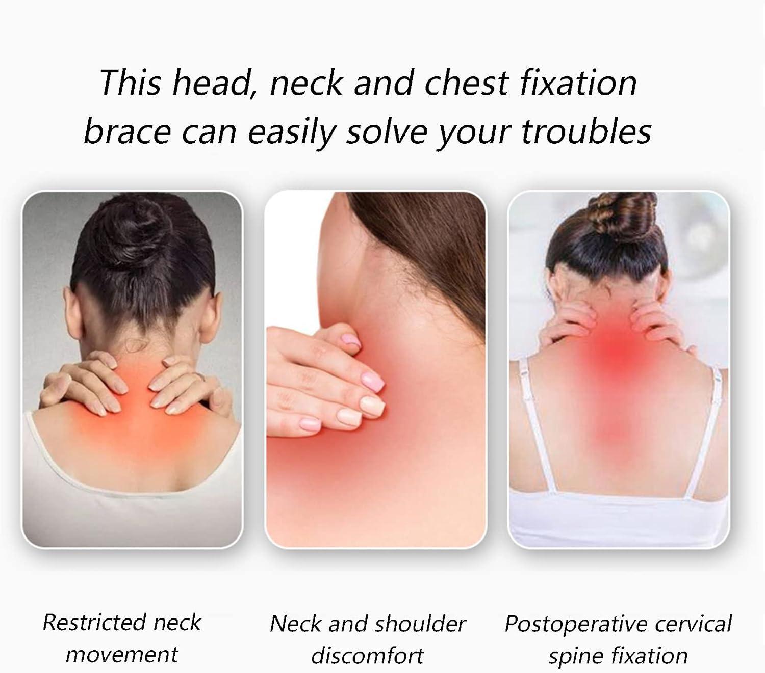 Adjustable Cervical Spine Orthosis & U-Traction Neck Support - Fixed ...