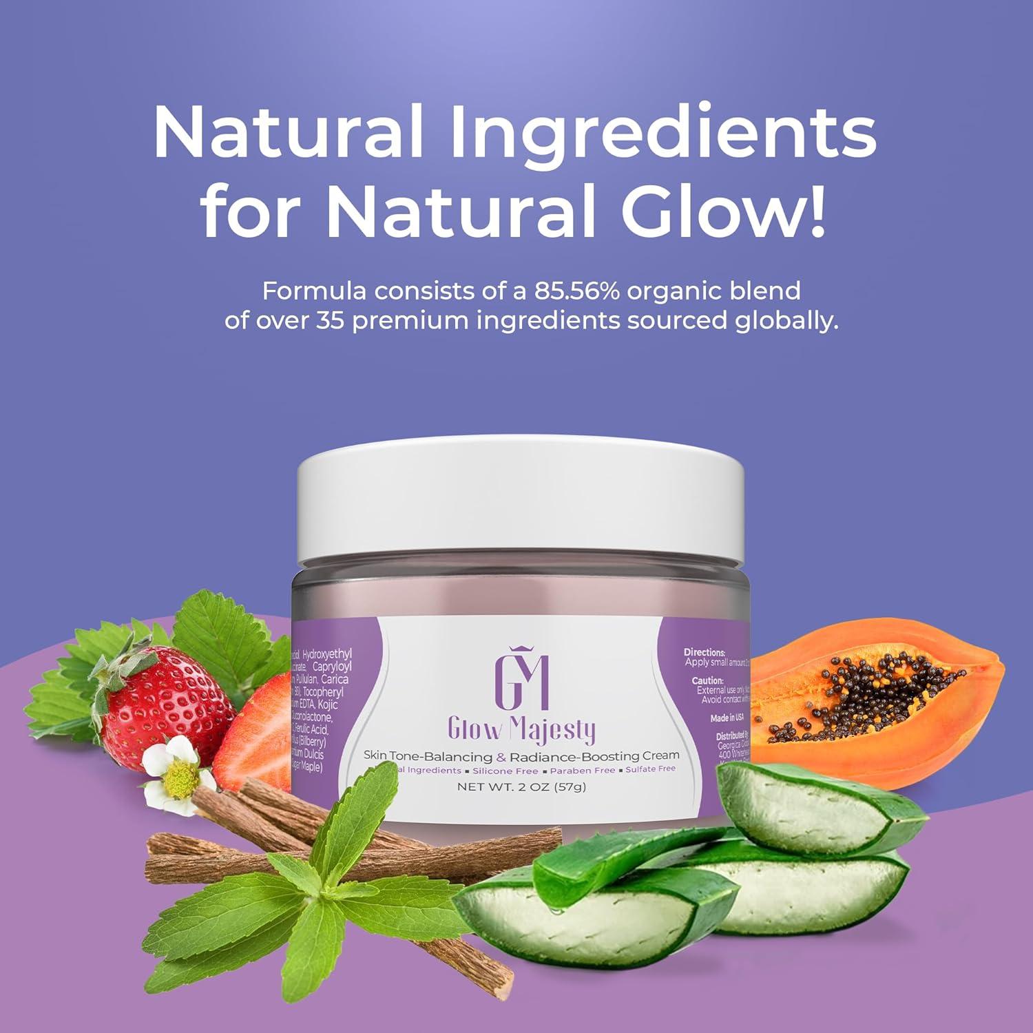 Hydroquinone-Free Face Cream | Skin Tone Balancing & Radiance Boosting ...