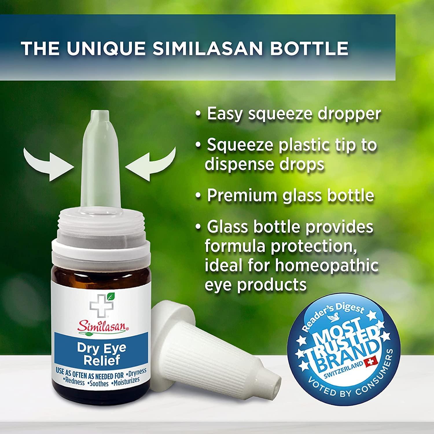 Similasan Dry Eye Relief Drops - 20 Single-Use, Preservative-Free for ...