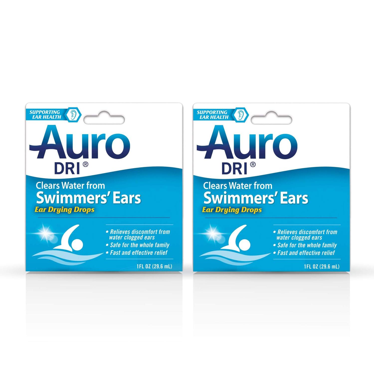 Auro-Dri Ear Water-Drying Aid - 2 Pack, 1 fl oz per bottle | Buy Now ...