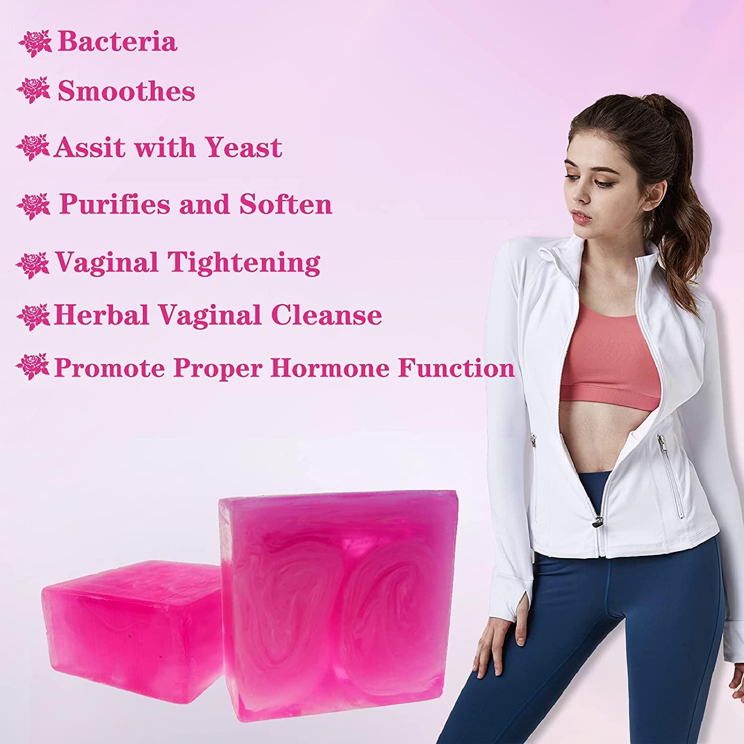 Organic Yoni Soap Bars for Women - PH Balanced Vaginal Wash - Handmade ...