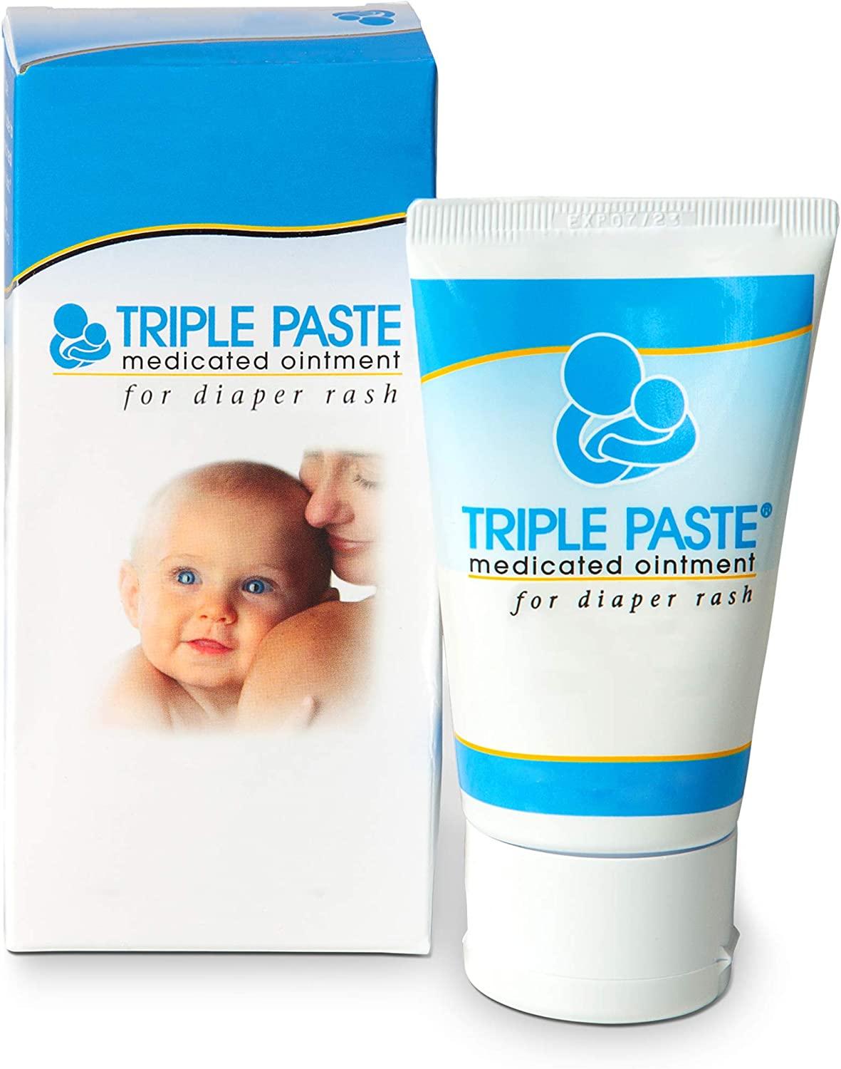 Triple Paste Medicated Ointment for Diaper Rash 2 oz - Pack of 2 | Buy ...