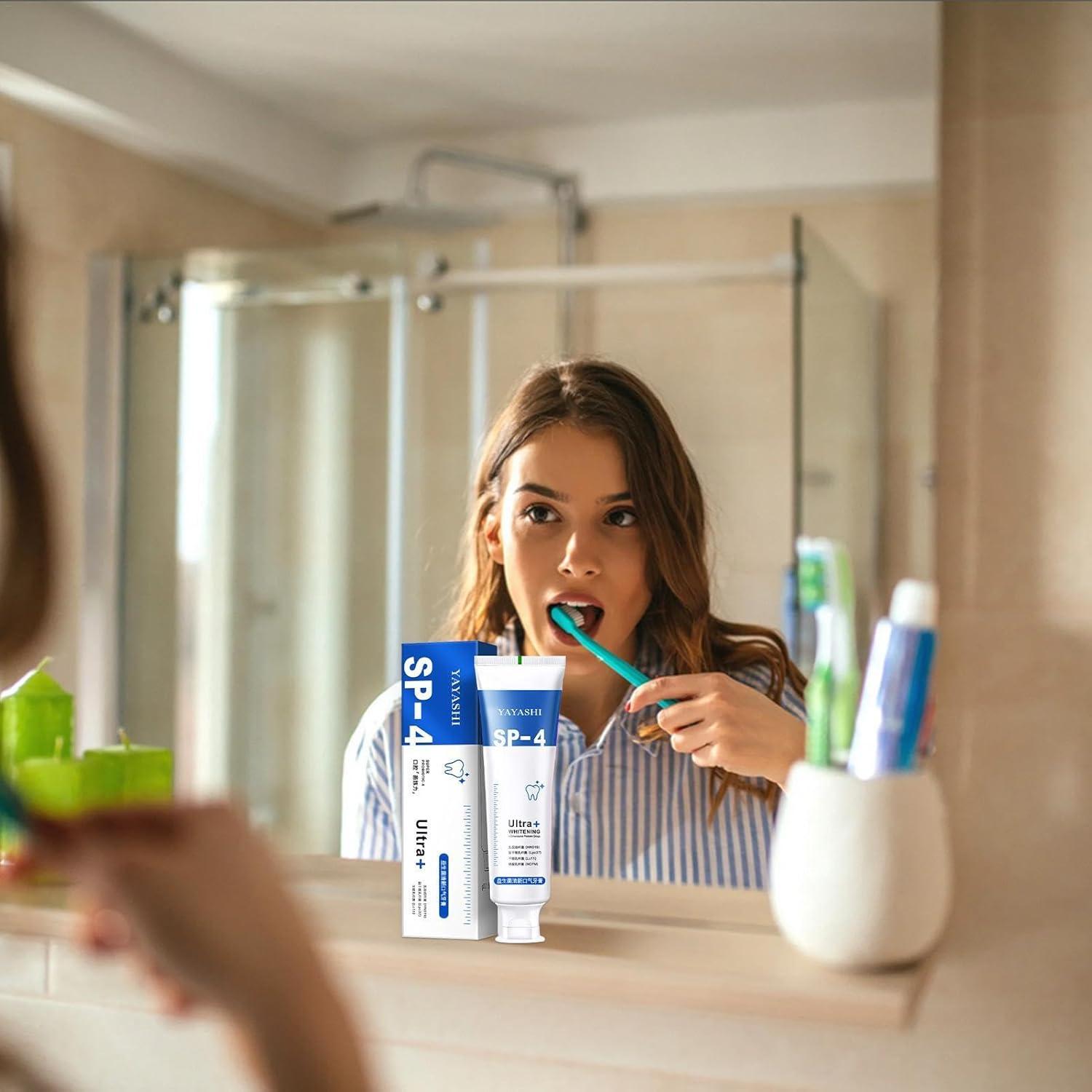 SP-4 Toothpaste - Probiotic Whitening & Stain Removal | 120g Complete ...